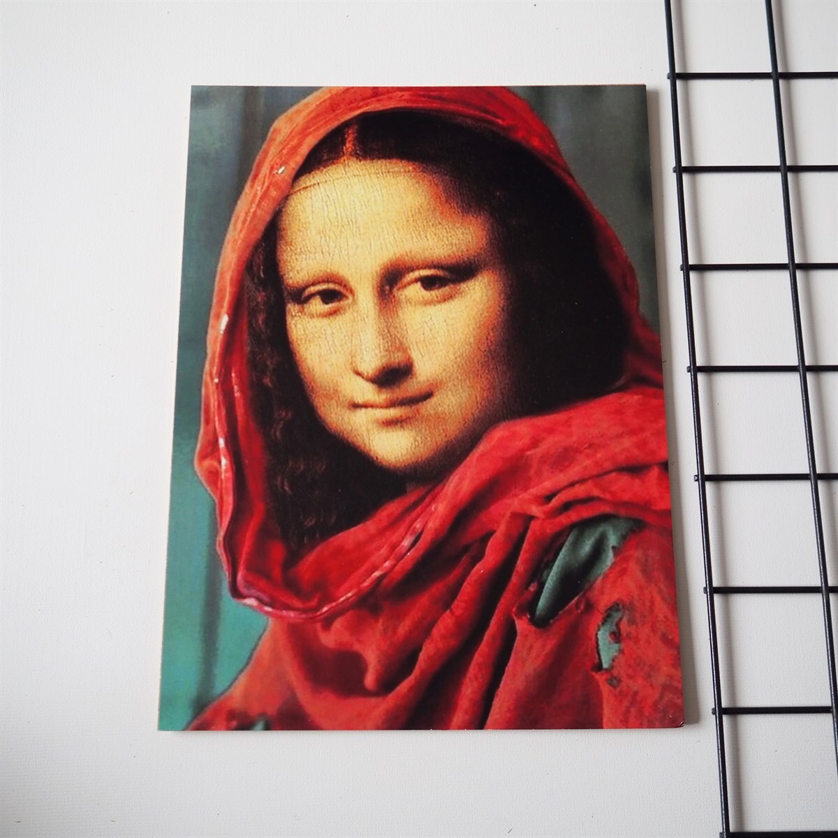 Mona Lisa Red Poster – Nomad Store